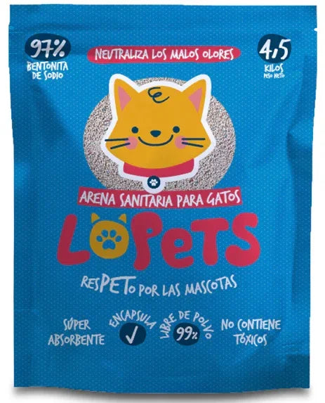 Arena Sanitaria Para Gatos – LOPETS
